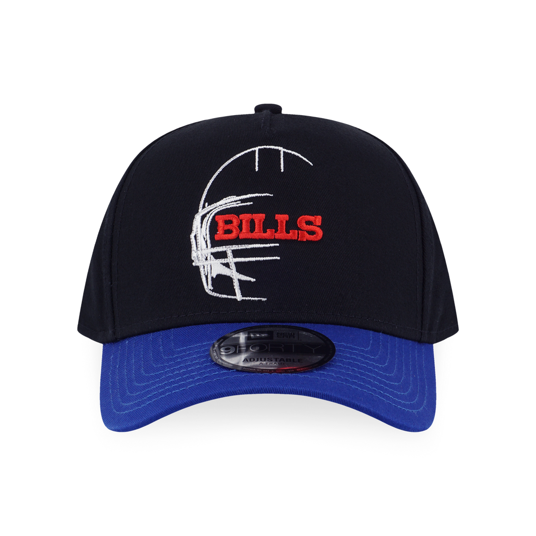 9FORTY A-Frame Buffalo Bills NFL Oversized Black Blue Adjustable – New ...
