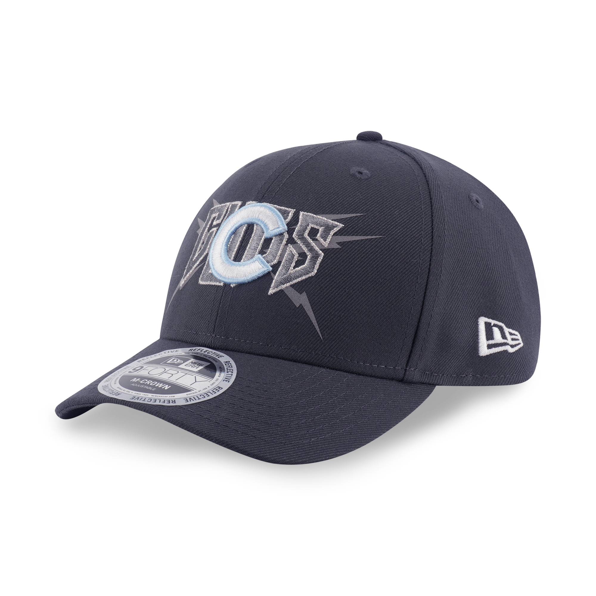 9FORTY M-Crown Chicago Cubs Rebellious Resistance Graphite Adjustable ...